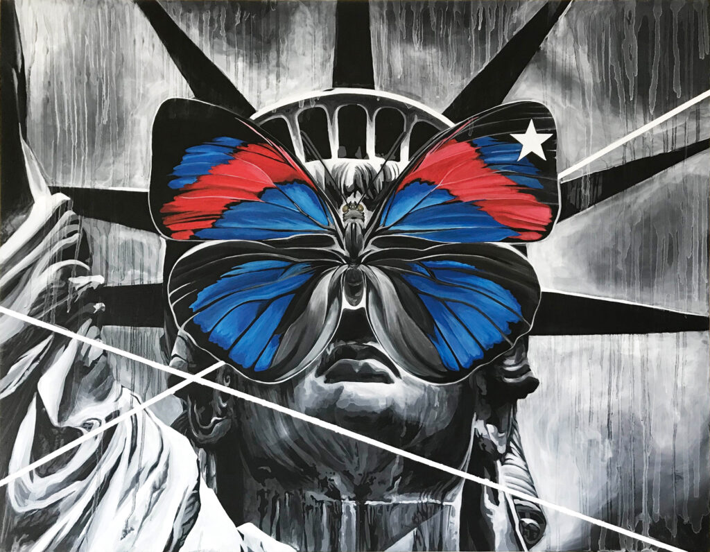 SAUDA SOLO EXHIBITION IN KOBE 左右田薫 ART展 -平和の武器- | ArkCorporation